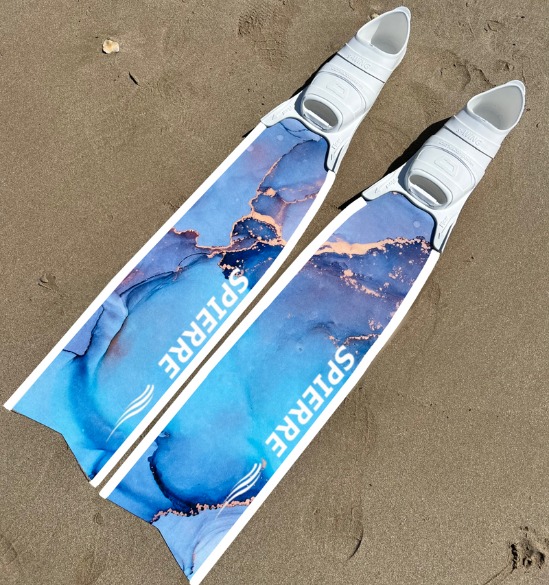 Spierre Carbon Fiber Custom Handcrafted freediving fin blades