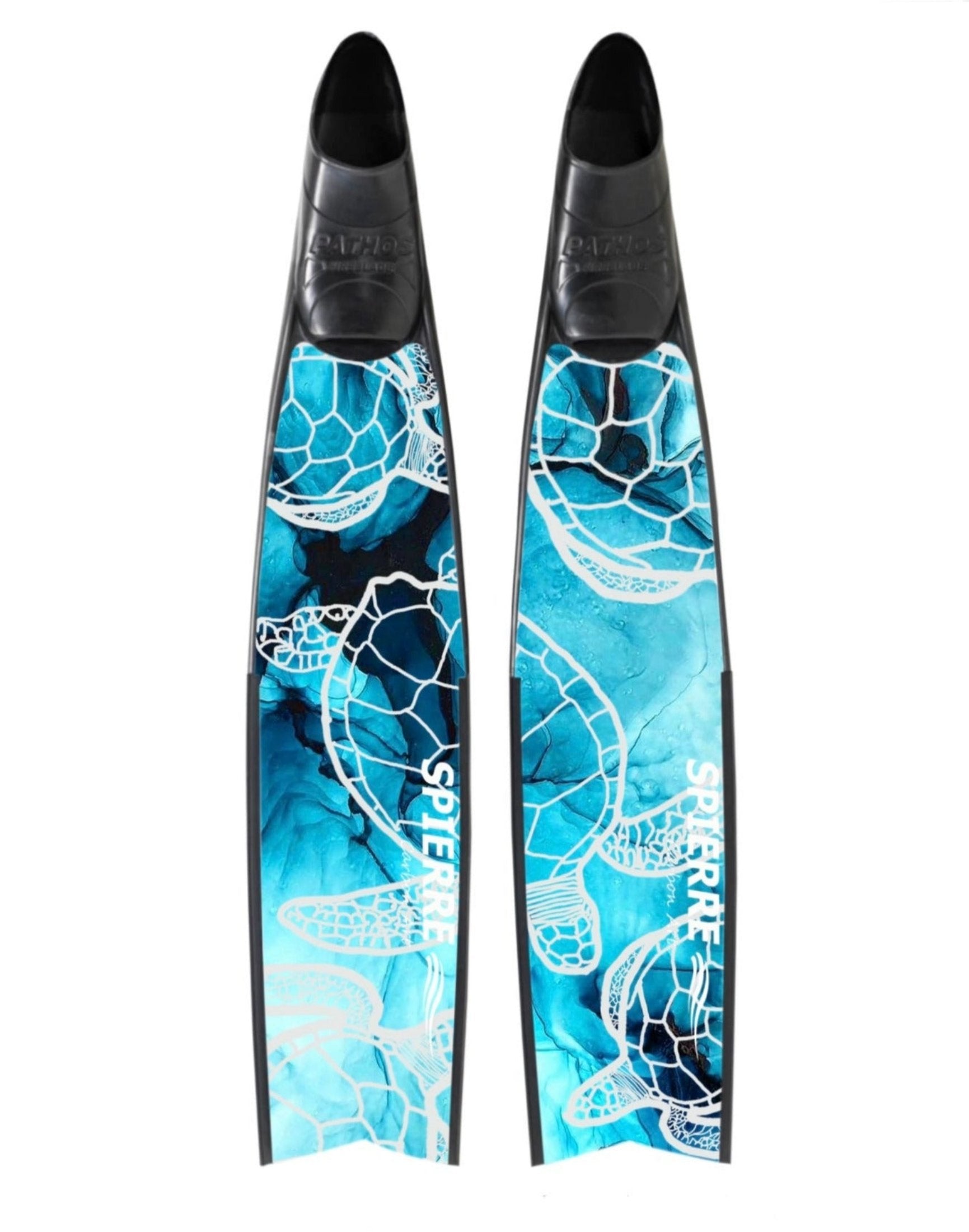 Spierre Carbon Fiber Custom Handcrafted freediving fin blades