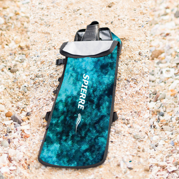 Carbon Art Blue Ocean Reef Fin Blades - Apnea Range (Set/Pair) - Spierre