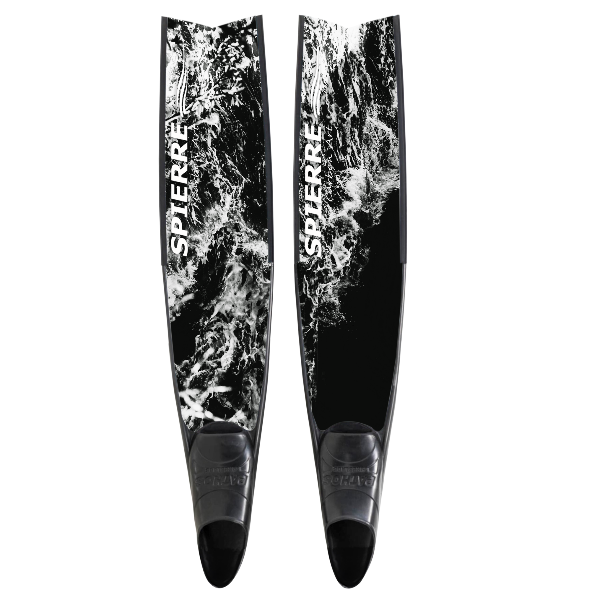 Spierre Carbon Fiber Custom Handcrafted freediving fin blades